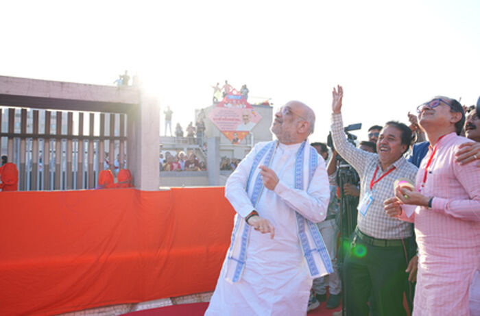 अमित शाह आज करेंगे बांसेरा पतंग महोत्सव का शुभारंभ | Amit Shah will ...