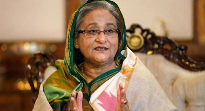 शेख हसीना का हुंकार: कठपुतली सरकार को उखाड़ फेंको | Sheikh Hasina ...